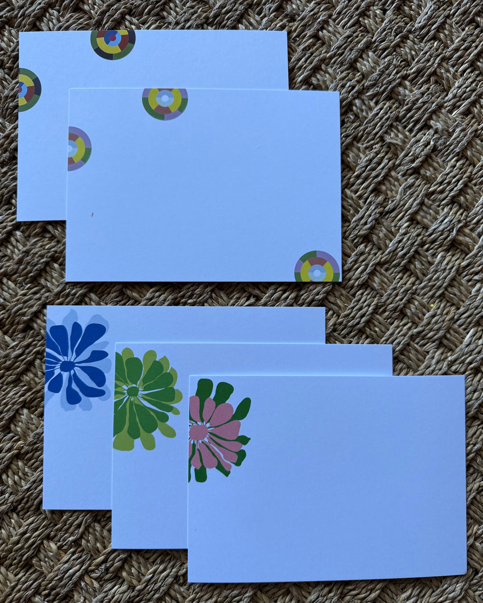 Stationery Pack - Pack of 10 (2 of each of the designs, plus envelopes ...